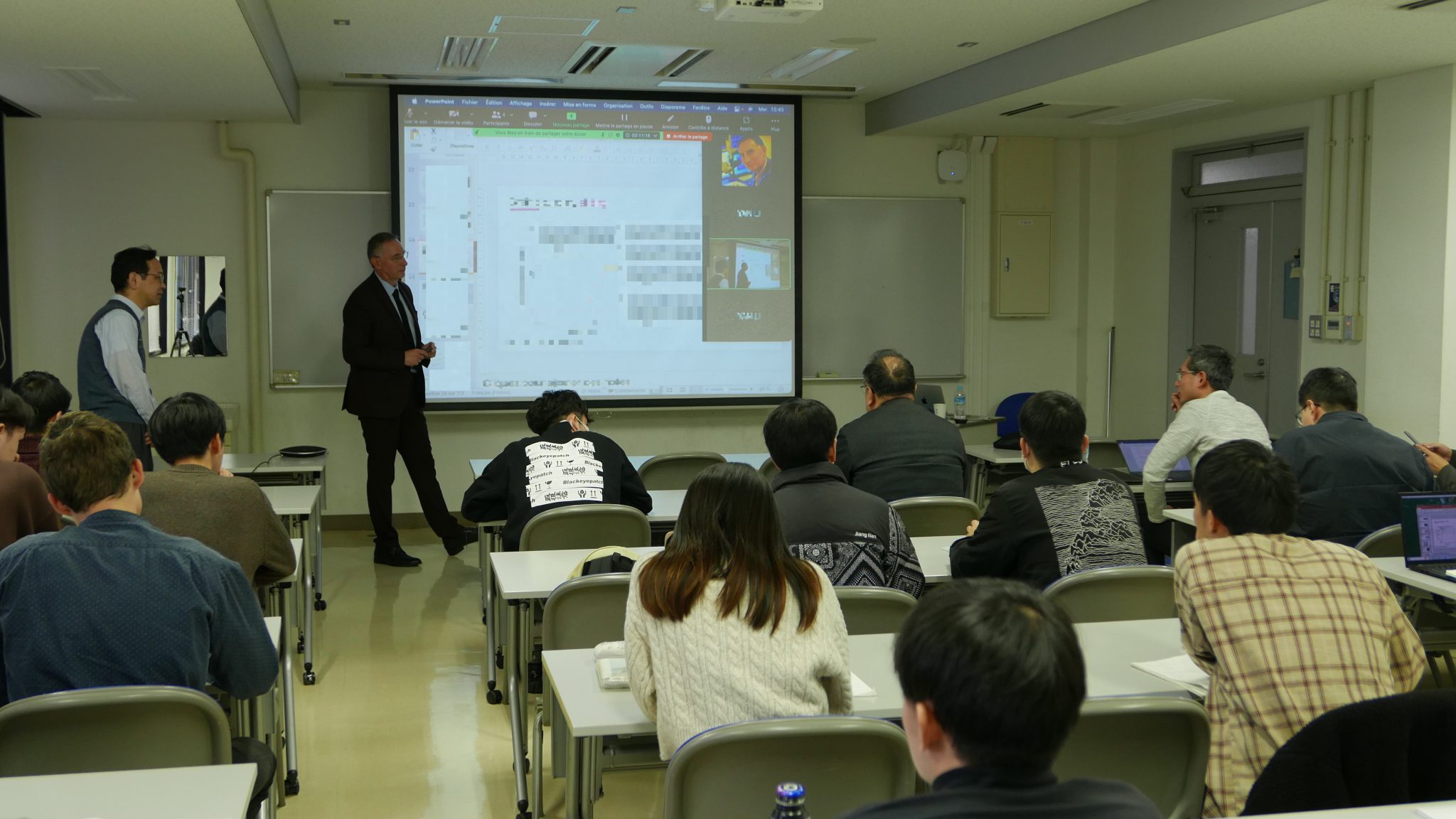 Patrick Cordier教授（仏リール大学）、Fang Xufei先生（阪大招へい准教授、ダルムシュタット工科大学）が中村研に来訪されセミナー開催されました | 中村研究室 | 大阪大学 ...